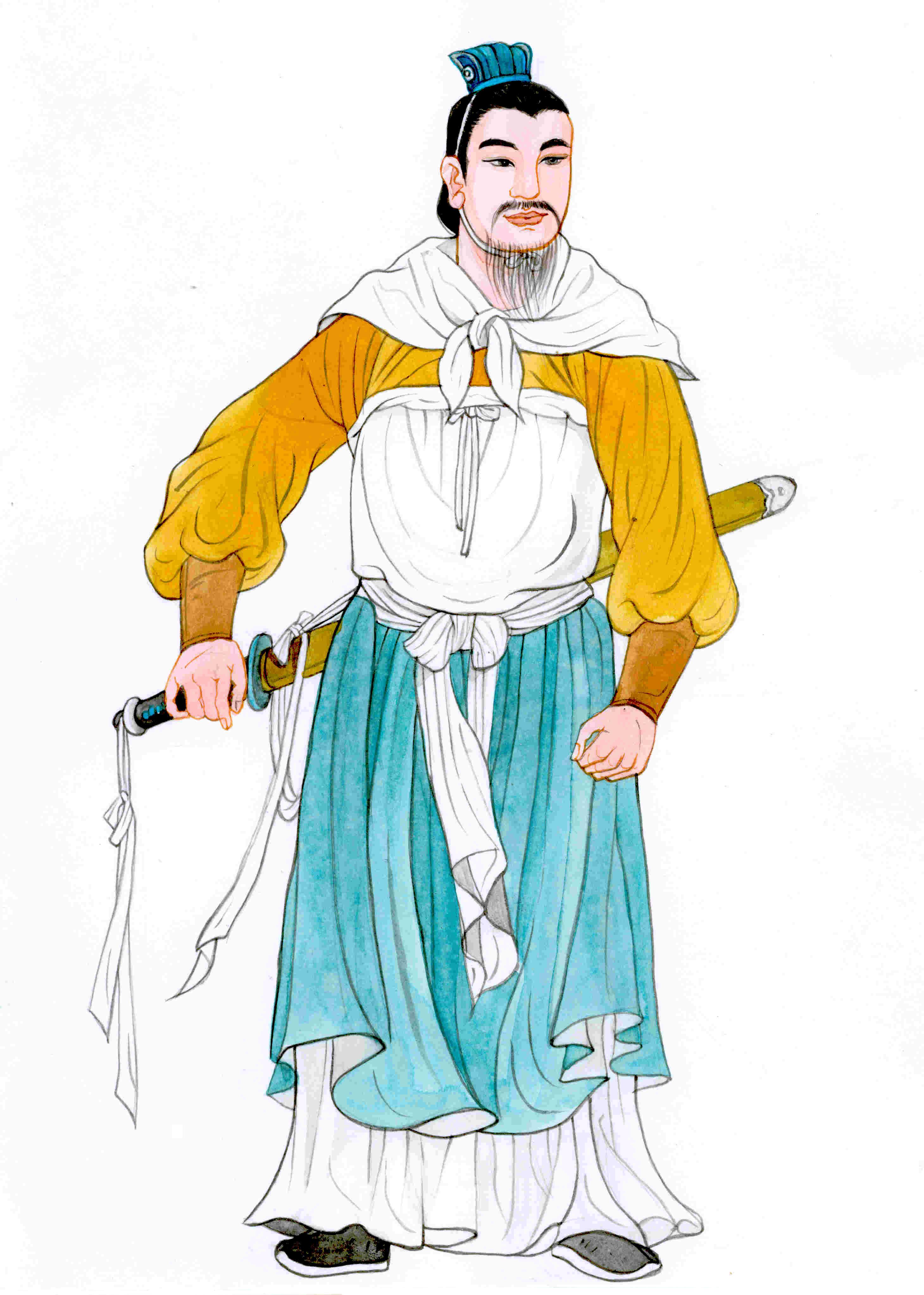 Han Xin, uno de los "Tres héroes de la temprana dinastía Han"